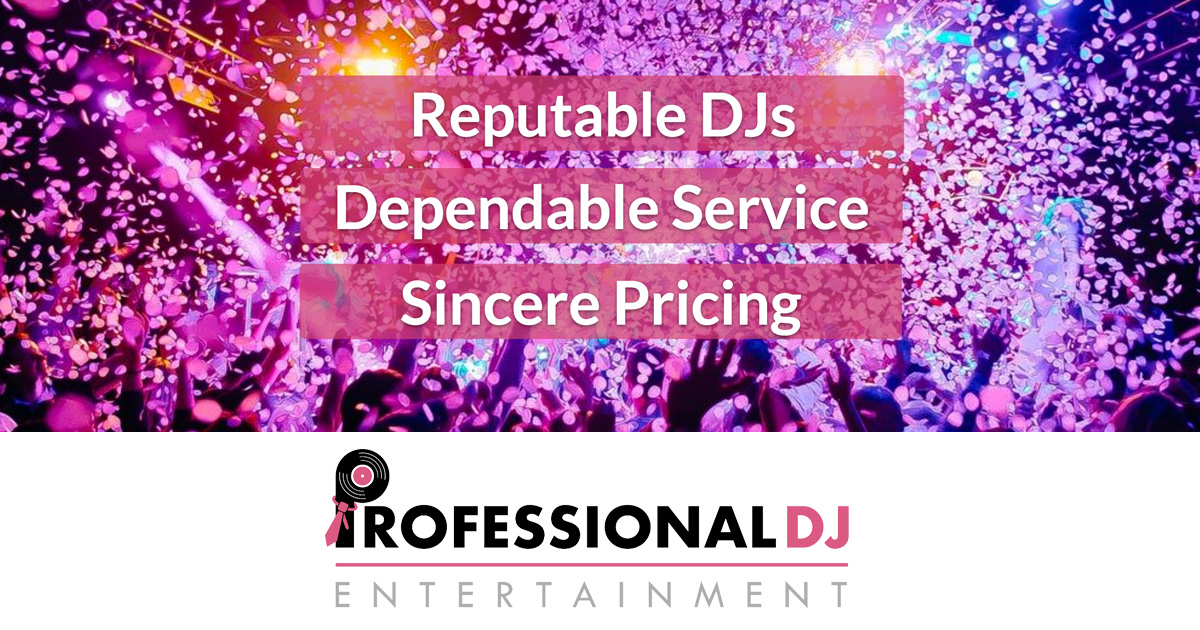 Professional DJ Entertainment – Reputable DJs providing fun ...